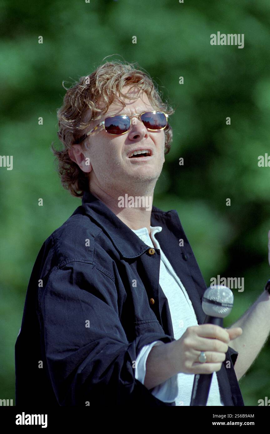 Repubblica di San Marino Italy 25/05/1996: Ron, Italian singer, during ...