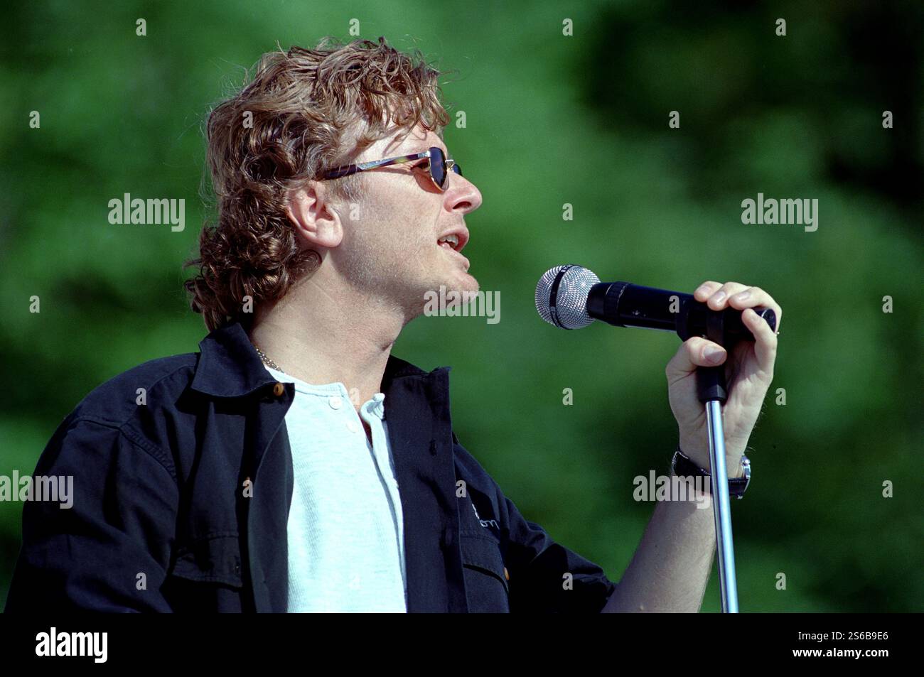 Repubblica di San Marino Italy 25/05/1996: Ron, Italian singer, during ...