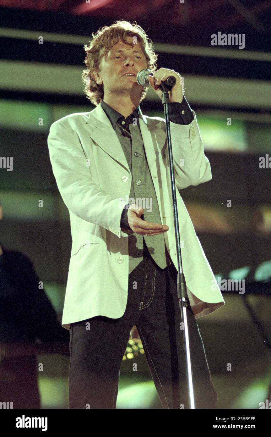 Repubblica di San Marino Italy 25/05/1996: Ron, Italian singer, during ...