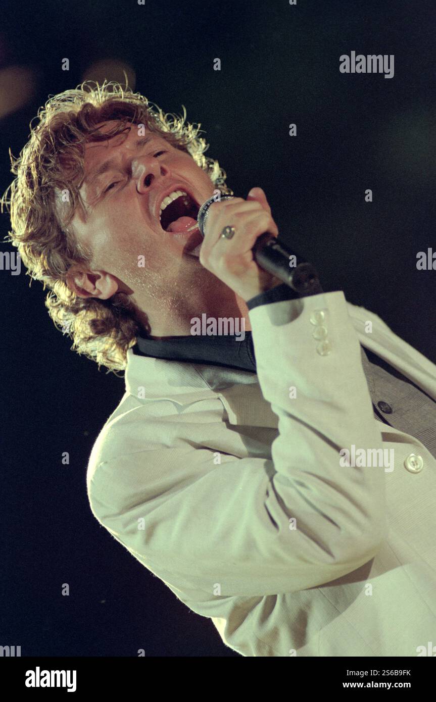 Repubblica di San Marino Italy 25/05/1996: Ron, Italian singer, during ...