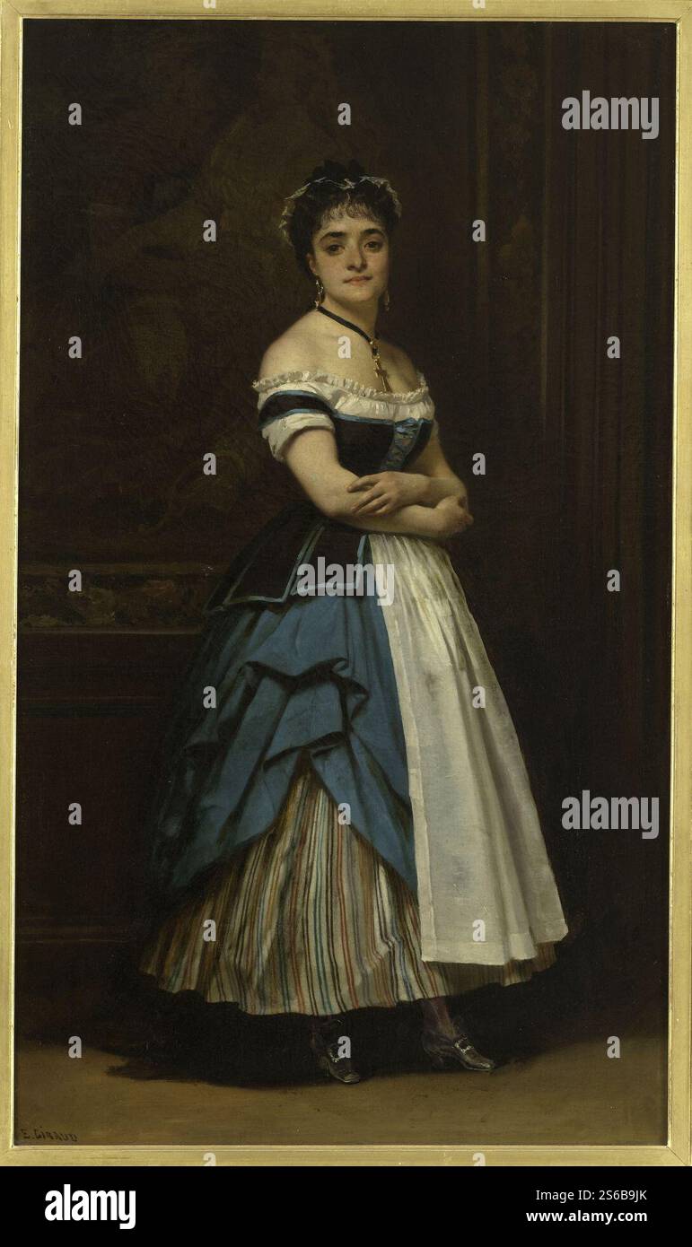 Giraud - Dinah Félix (Mélanie Emilia, dite), sœur de Rachel, en costume ...