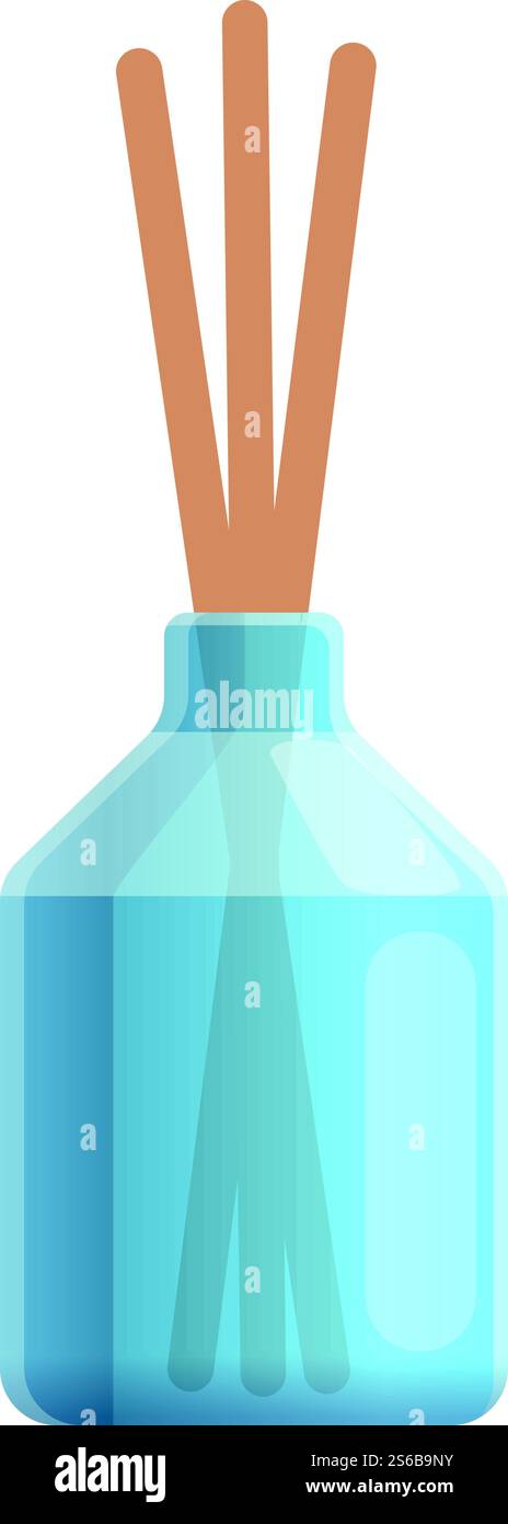 Glass diffuser icon. Cartoon of glass diffuser vector icon for web ...