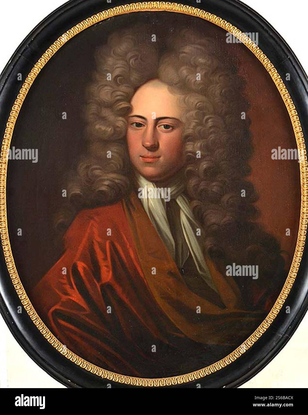 Gerrit Alberts - Portret van Adam Jacob Smits, Vrijheer van Horsen ...