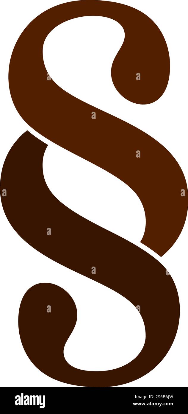 Paragraph Symbol Icon. Flat Color Design. Vector Illustration Stock ...