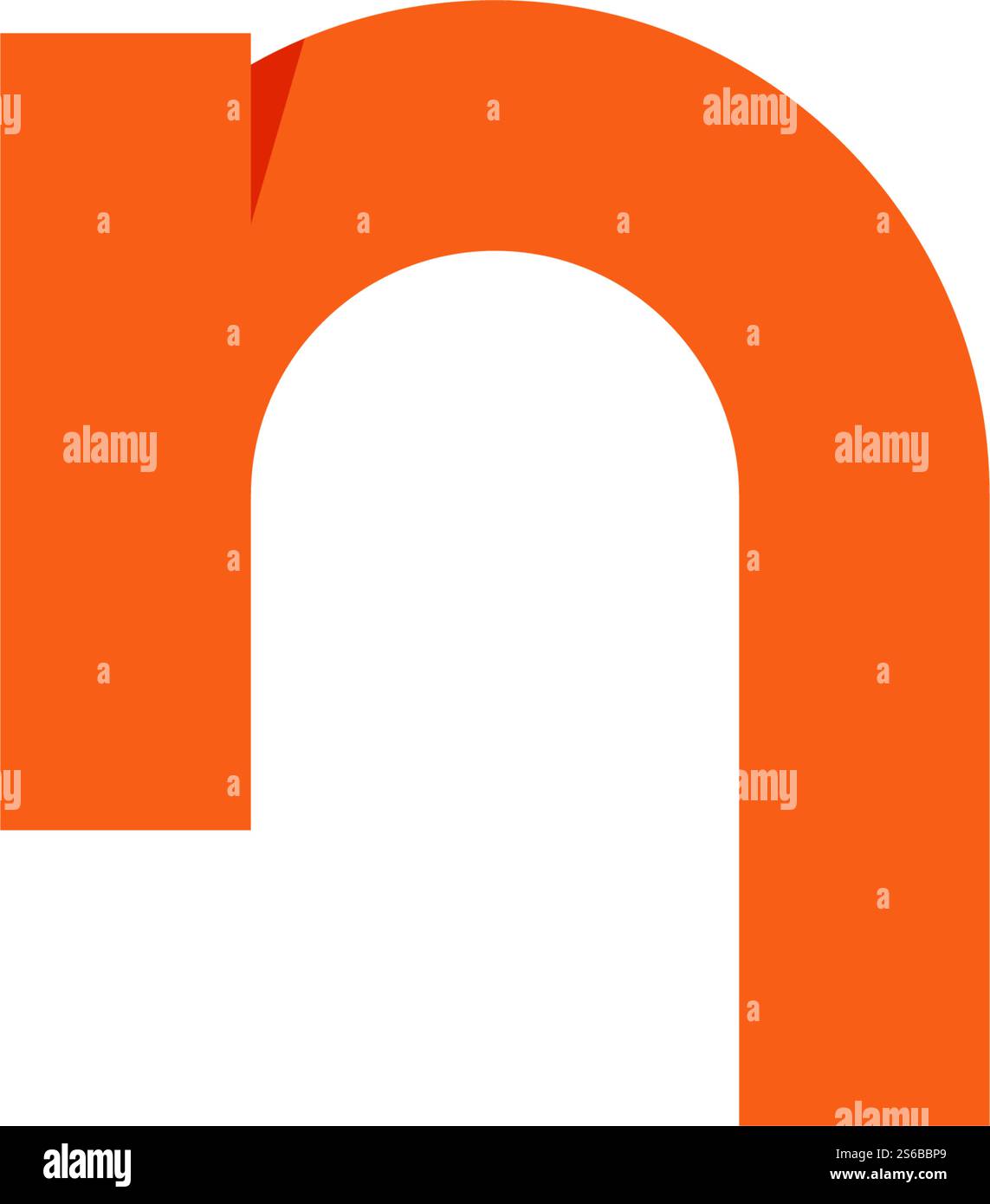 N initial Letter Logo Template vector Stock Vector Image & Art - Alamy