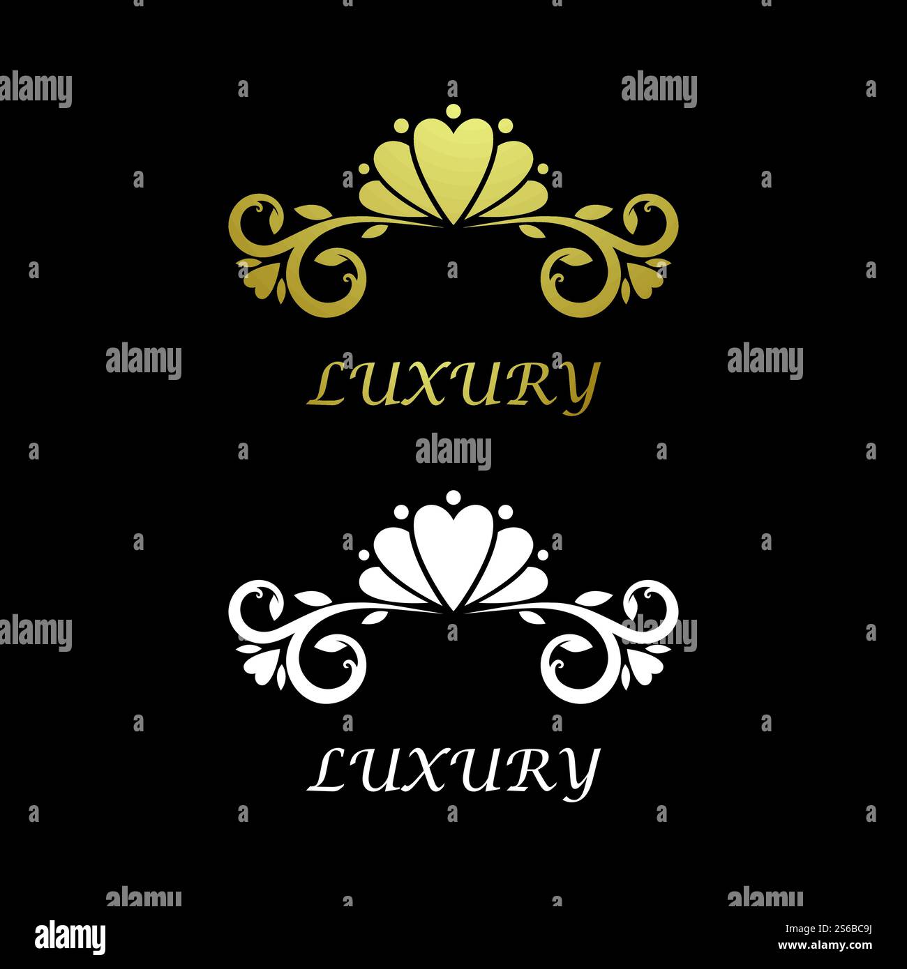 Royal brand Luxury gold symbol vector design Stock Vector Image & Art ...