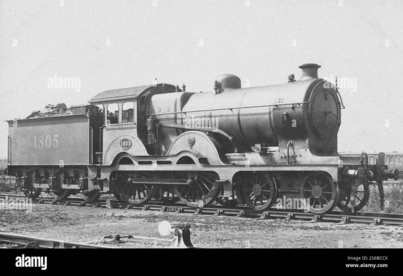 GER D56 Nr. 1805 rebuilt with larger boiler (ca. 1923 Stock Photo - Alamy