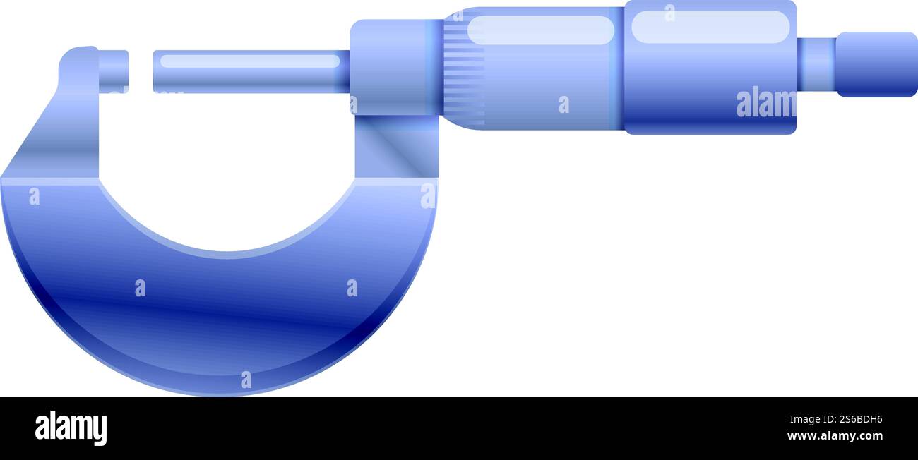 Control micrometer icon. Cartoon of control micrometer vector icon for ...