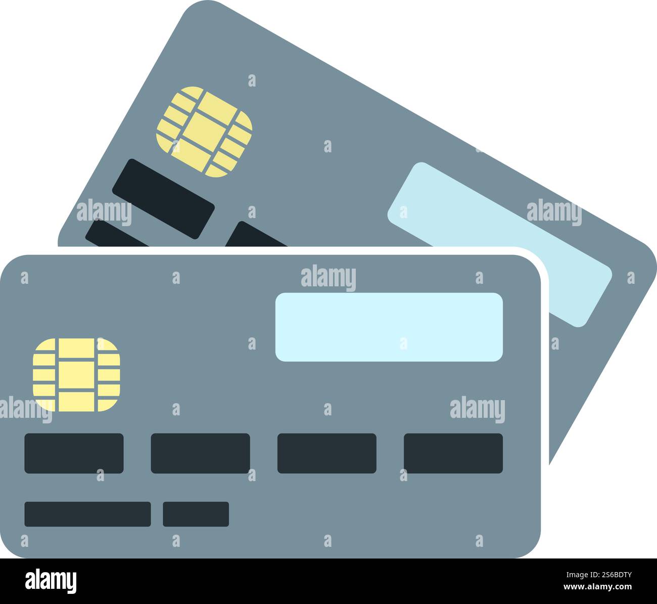 Credit Card Icon. Flat Color Design. Vector Illustration Stock Vector ...