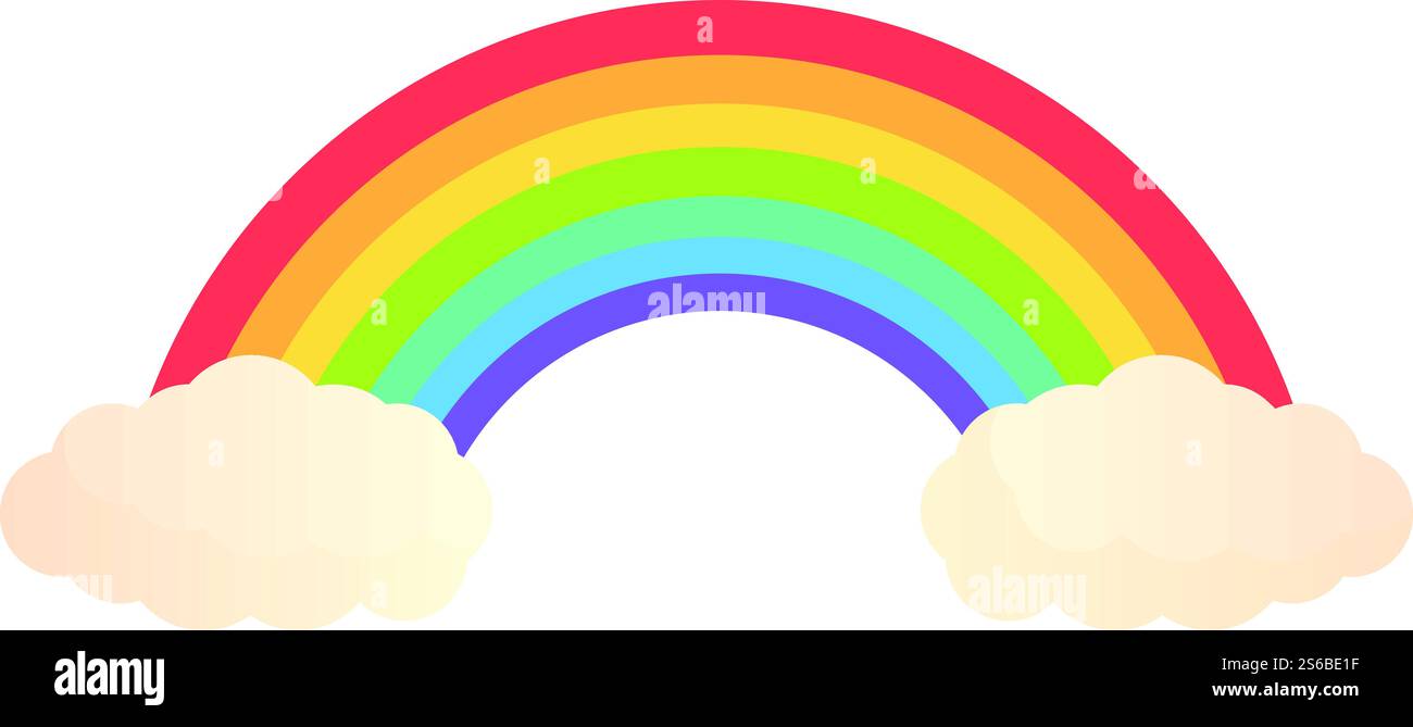 Leprechaun rainbow icon. Cartoon of leprechaun rainbow vector icon for ...