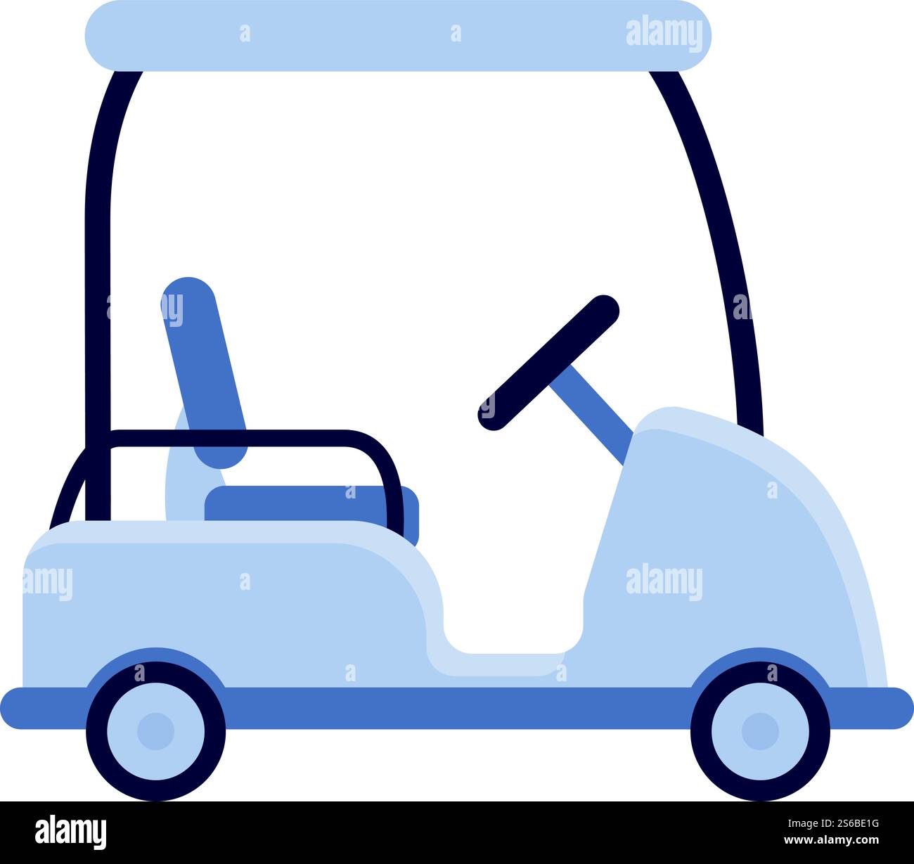 Golf cart icon. Cartoon of golf cart vector icon for web design ...