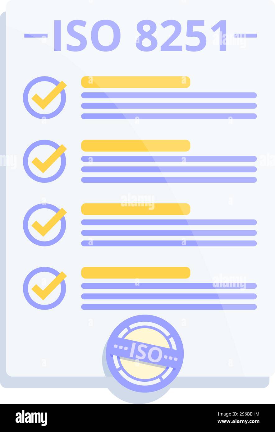 Form iso standard icon. Cartoon of form iso standard vector icon for ...