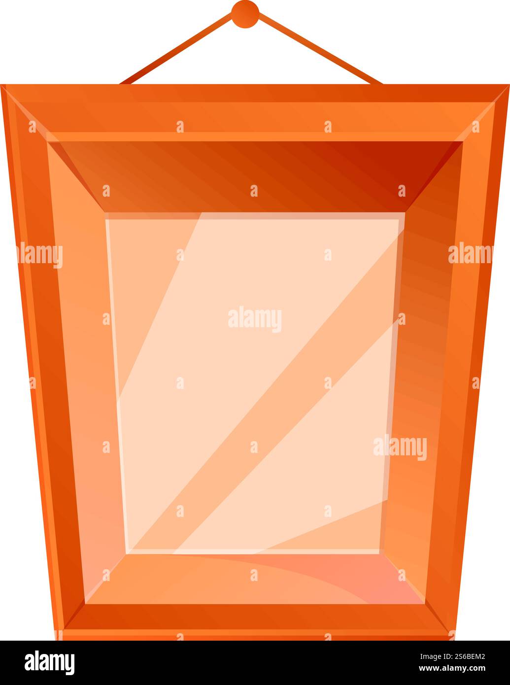 Creative photo frame icon. Cartoon of creative photo frame vector icon ...