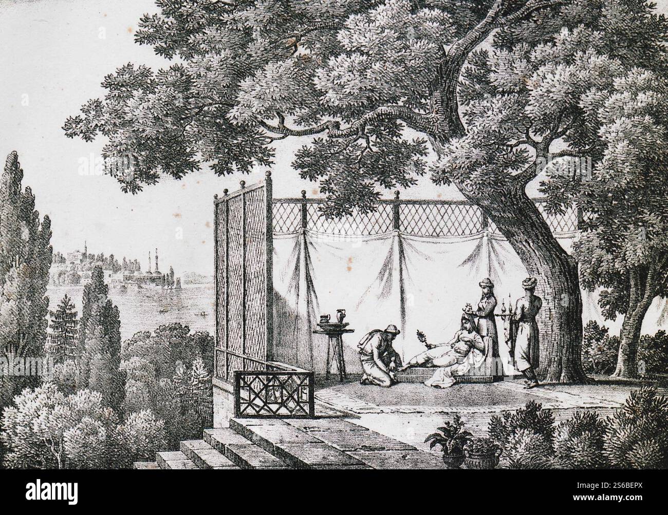 Garden of Constantinople Stock Photo - Alamy