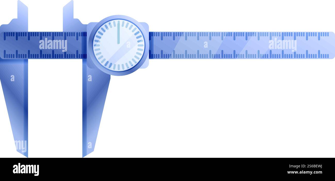 Centimeter caliper icon. Cartoon of centimeter caliper vector icon for ...