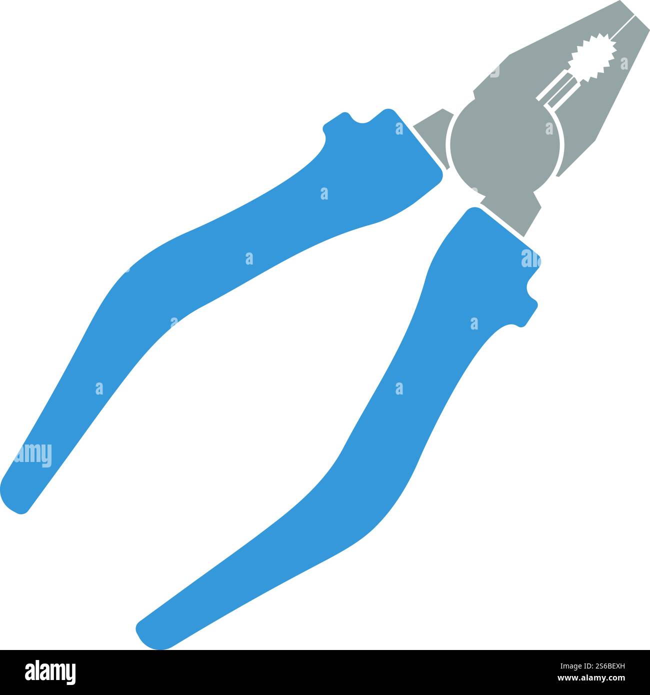 Icon Of Pliers. Flat Color Design. Vector Illustration Stock Vector ...
