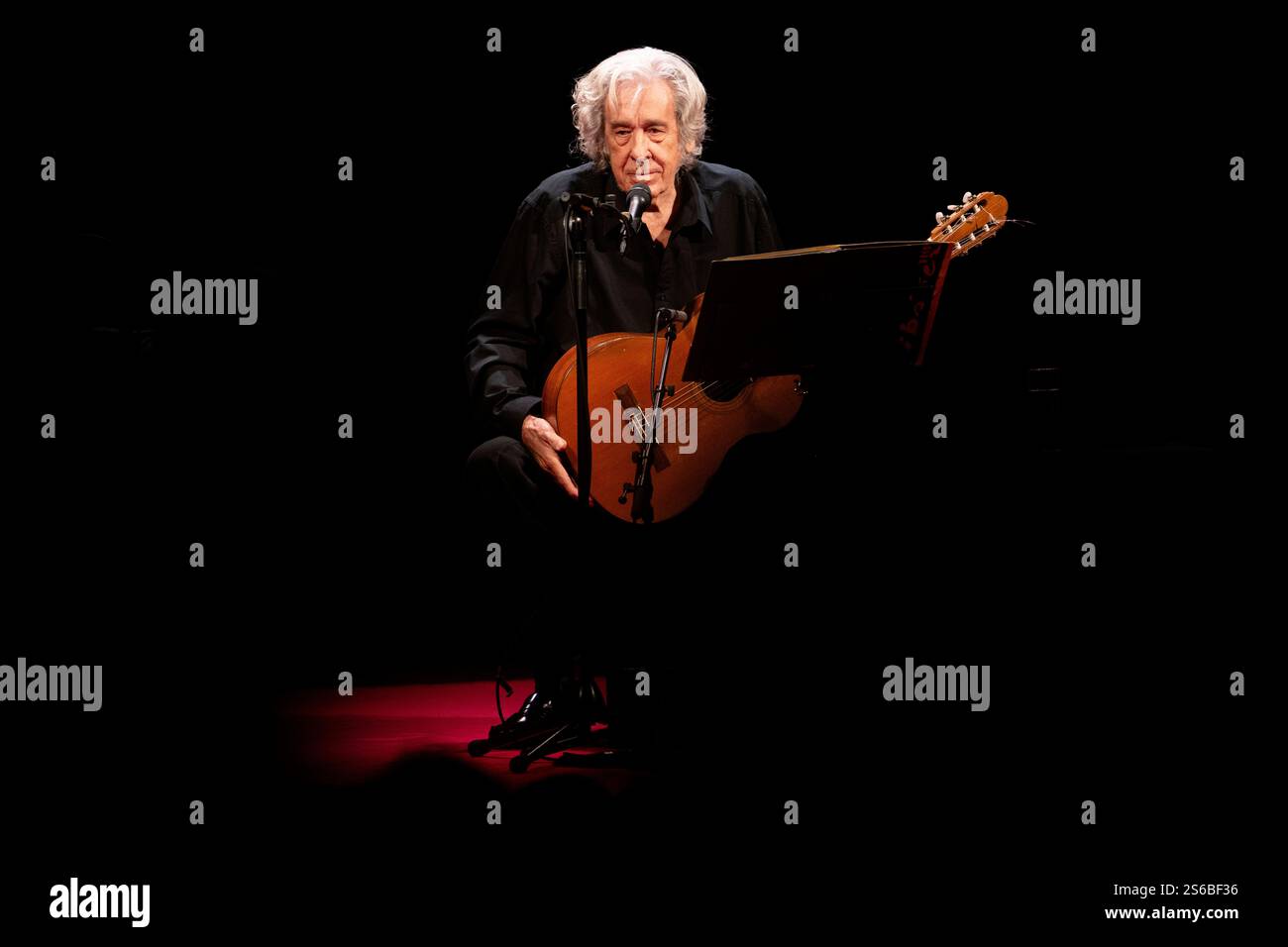 The singer-songwriter Paco Ibáñez, during the 26th Mediolanum Bank Mil ...