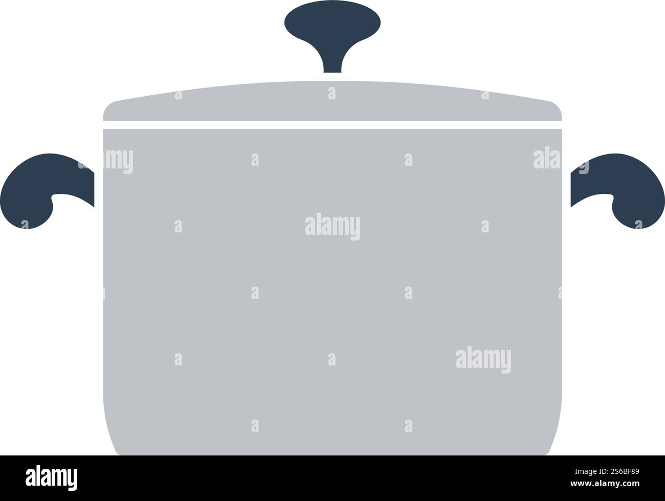 Kitchen Pan Icon. Flat Color Design. Vector Illustration Stock Vector ...