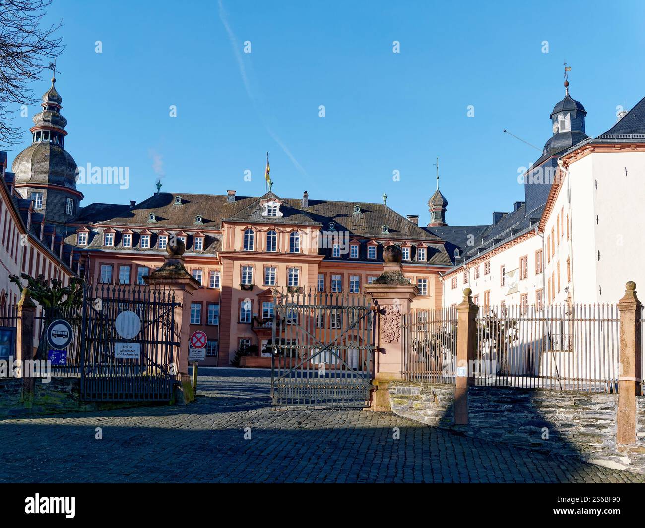 Historic castle, castle Berleburg, North Rhine-Westphalia Stock Photo ...