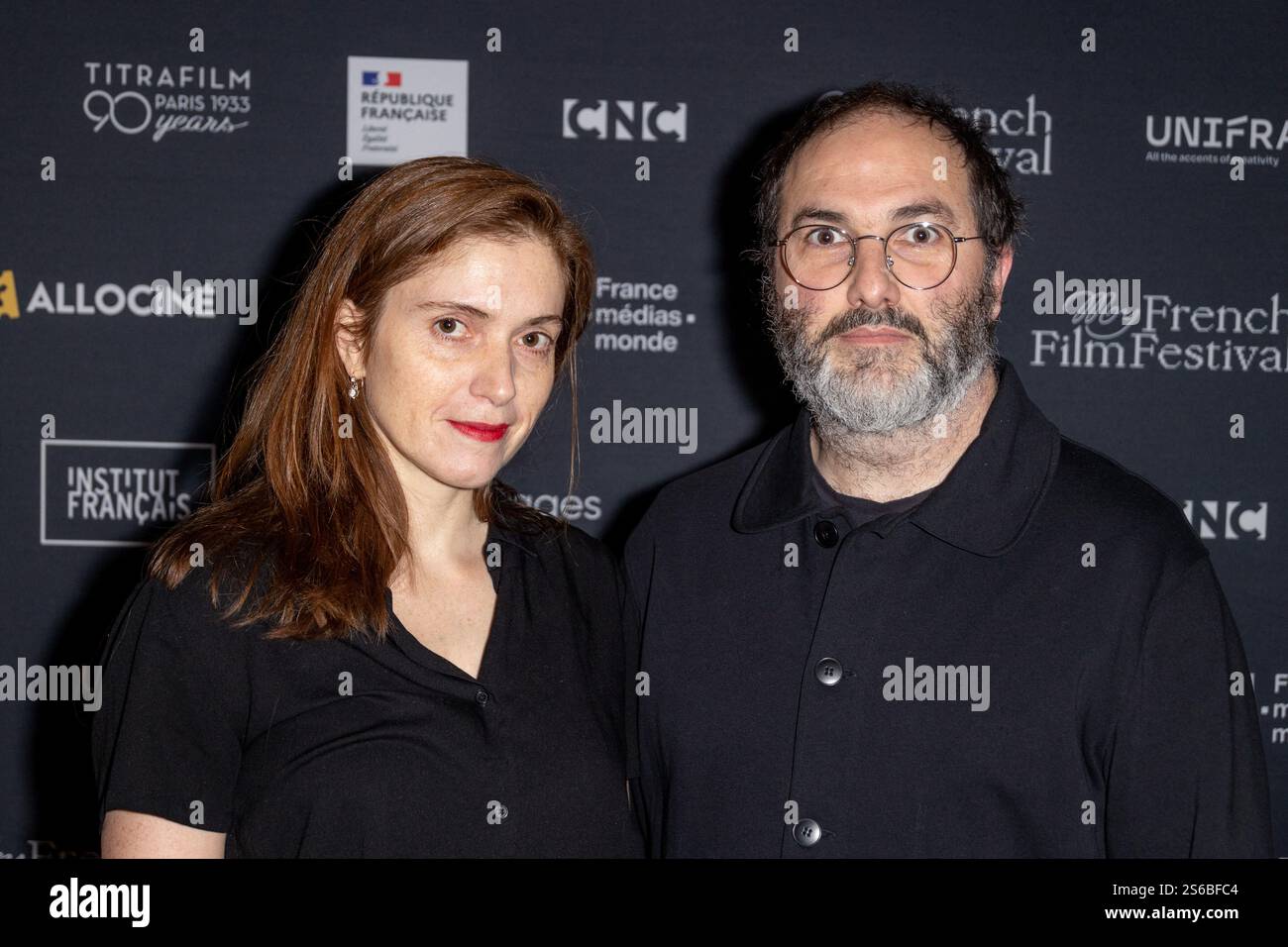 Paris, France. 16th Jan, 2025. Maud Wyler, Erwan Le Duc attends the award during the French ...