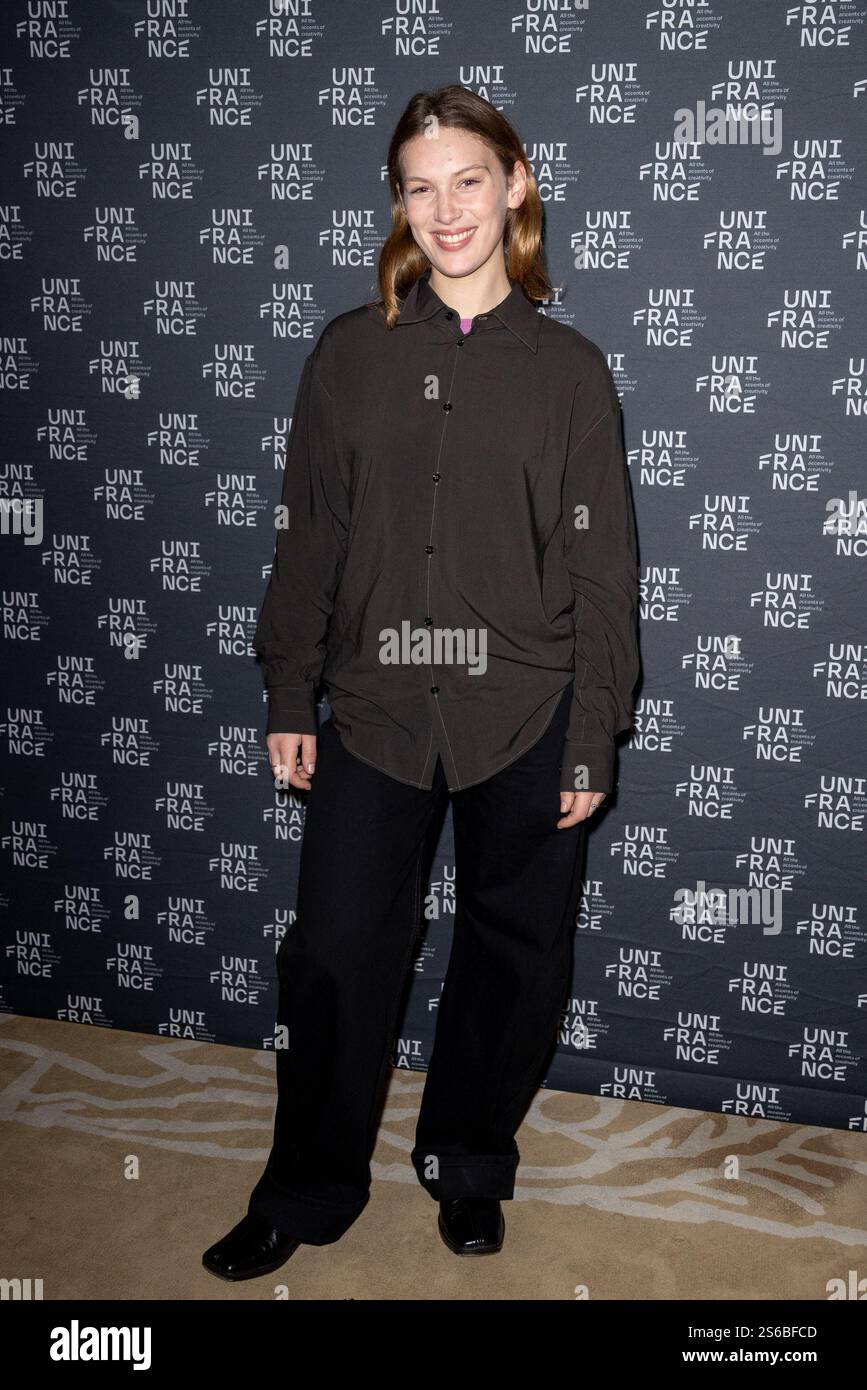 Paris, France. 16th Jan, 2025. Lou Lampros attends the award during the ...