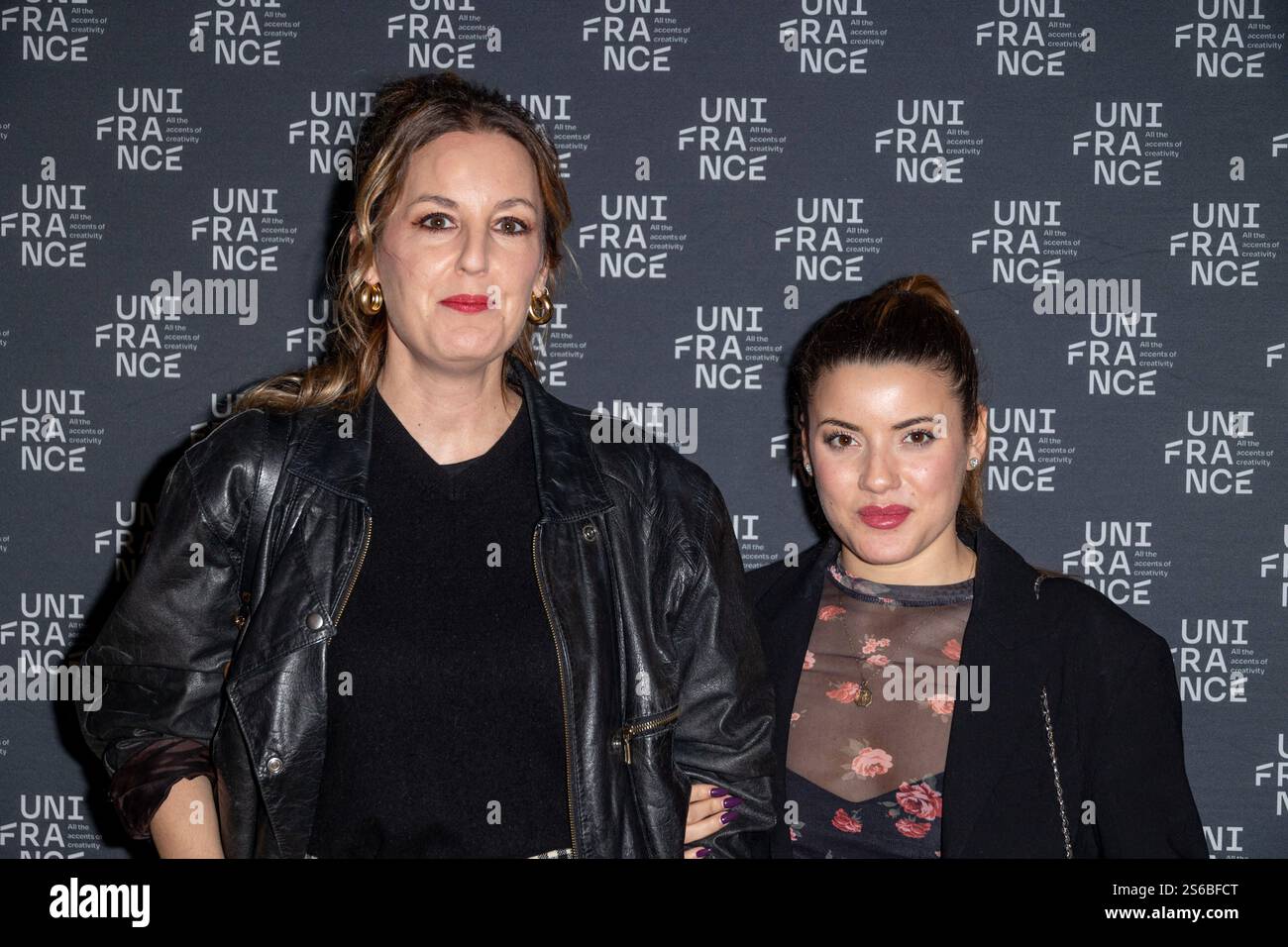 Paris, France. 16th Jan, 2025. Agathe Riedinger, Malou Khebizi attends ...