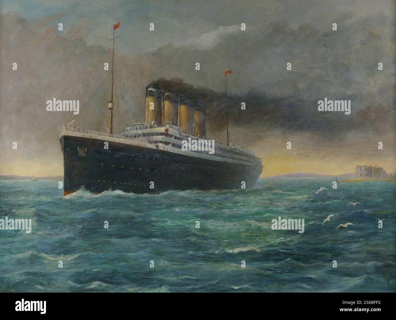 George Washington Sandell (1852–1945) - SS 'Titanic' Stock Photo - Alamy