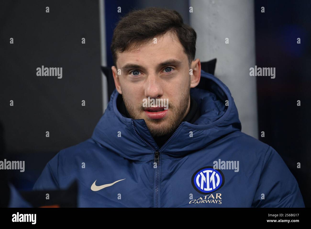 Milan, Italy. 15th Jan, 2025. Carlos Augusto (Inter Fc) portrait during ...