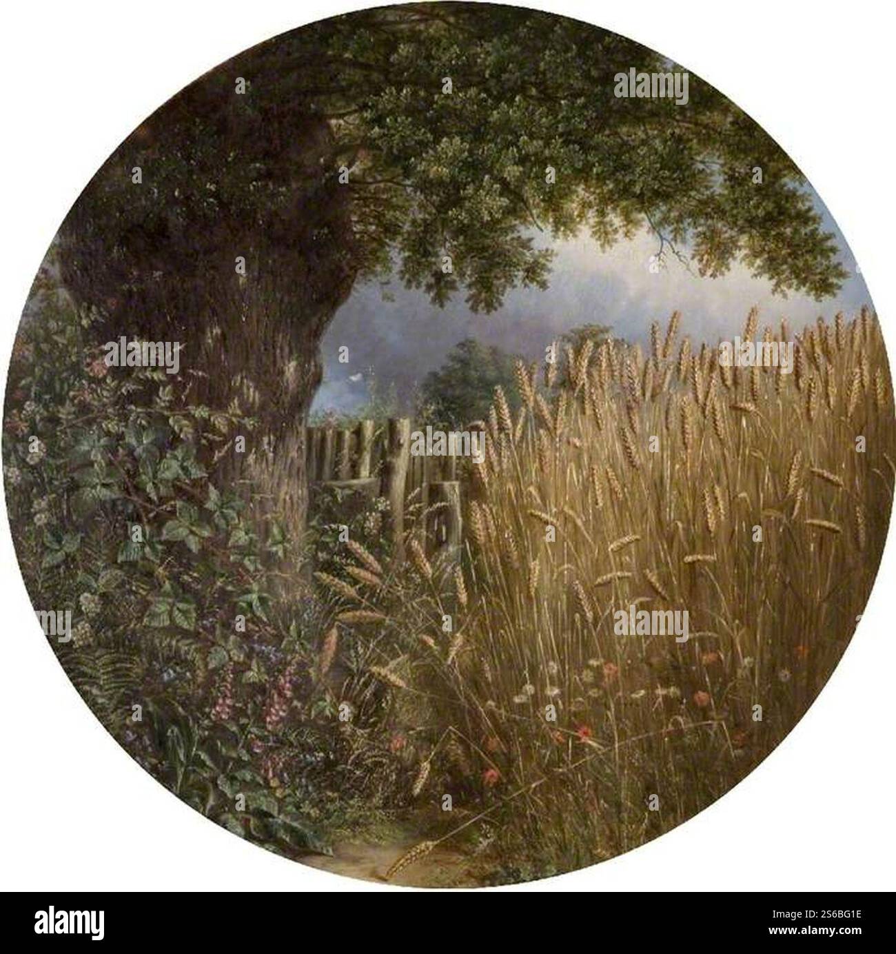 George Wallis (1811-1891) - The Glory of the Year Stock Photo - Alamy