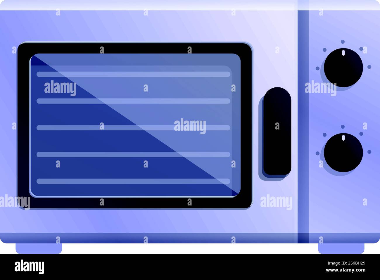 Microwave convection oven icon. Cartoon of microwave convection oven ...