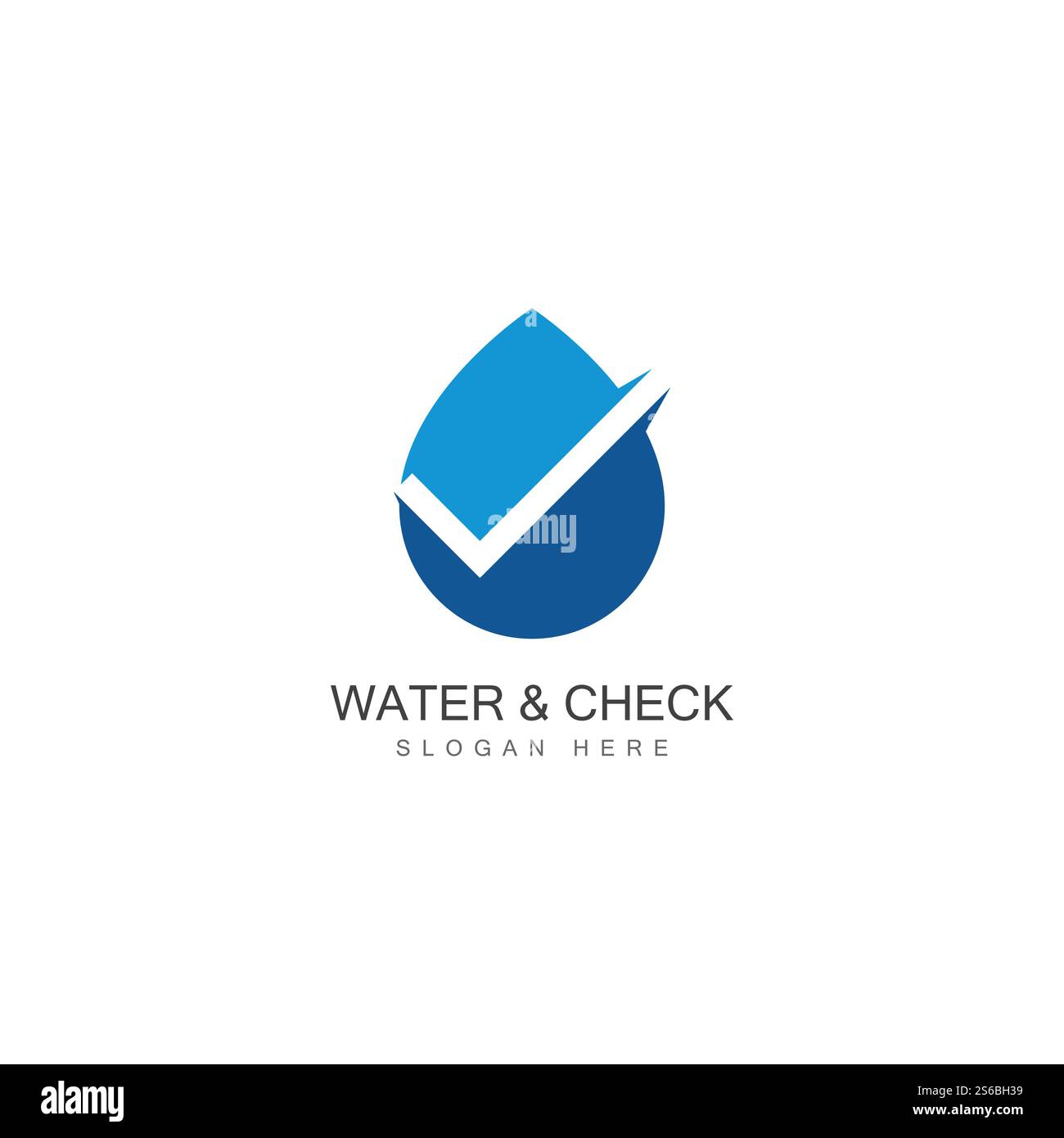 water drop check mark icon vector illustration design template web ...