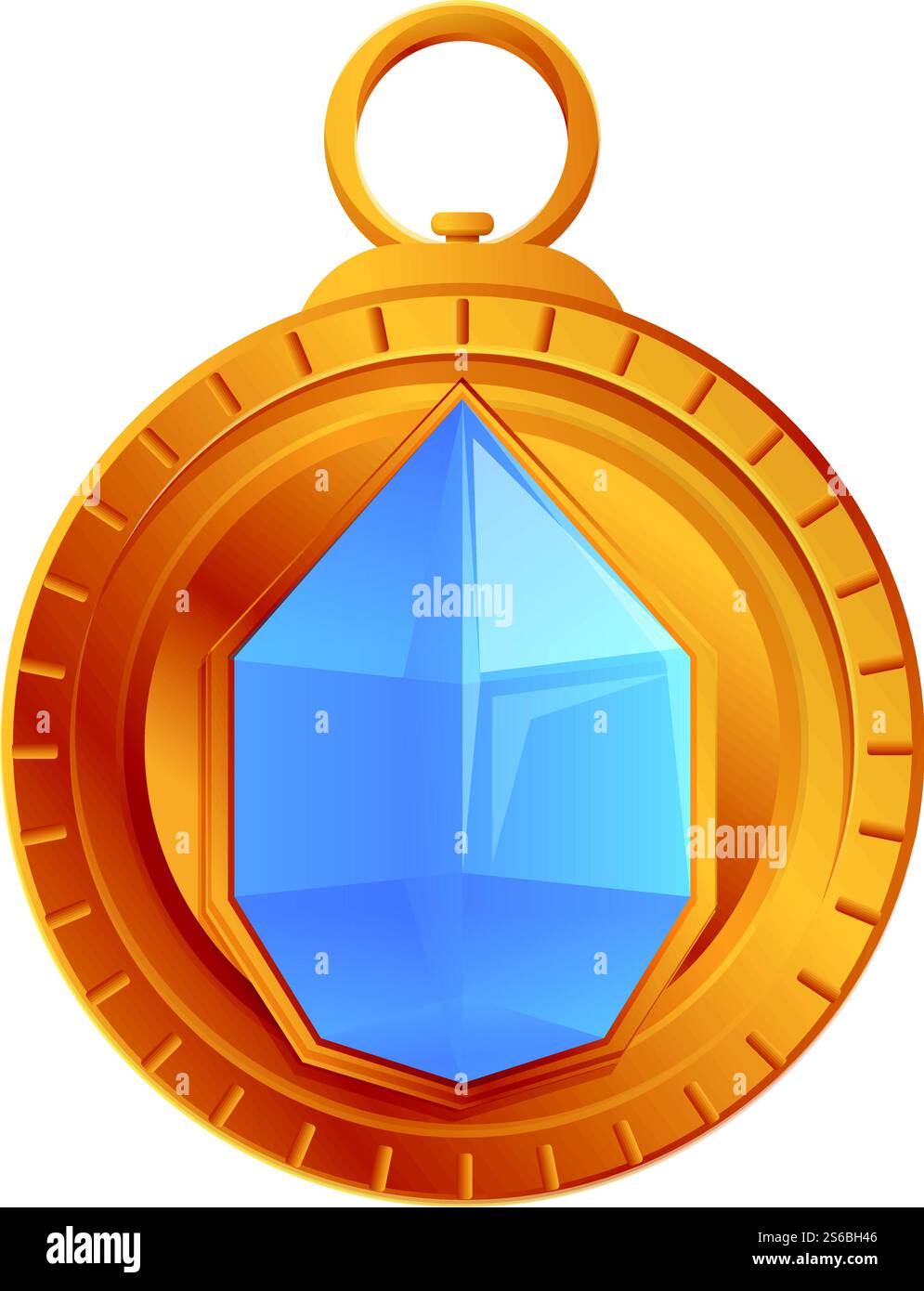 Aztec amulet icon. Cartoon of aztec amulet vector icon for web design ...