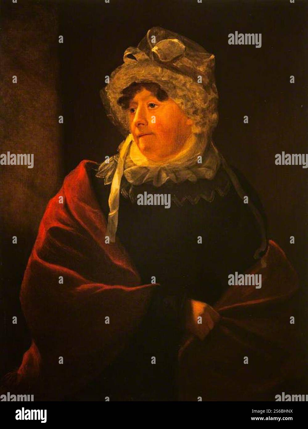George Watson (1767-1837) - The Artist's Wife, Rebecca Smellie Stock ...