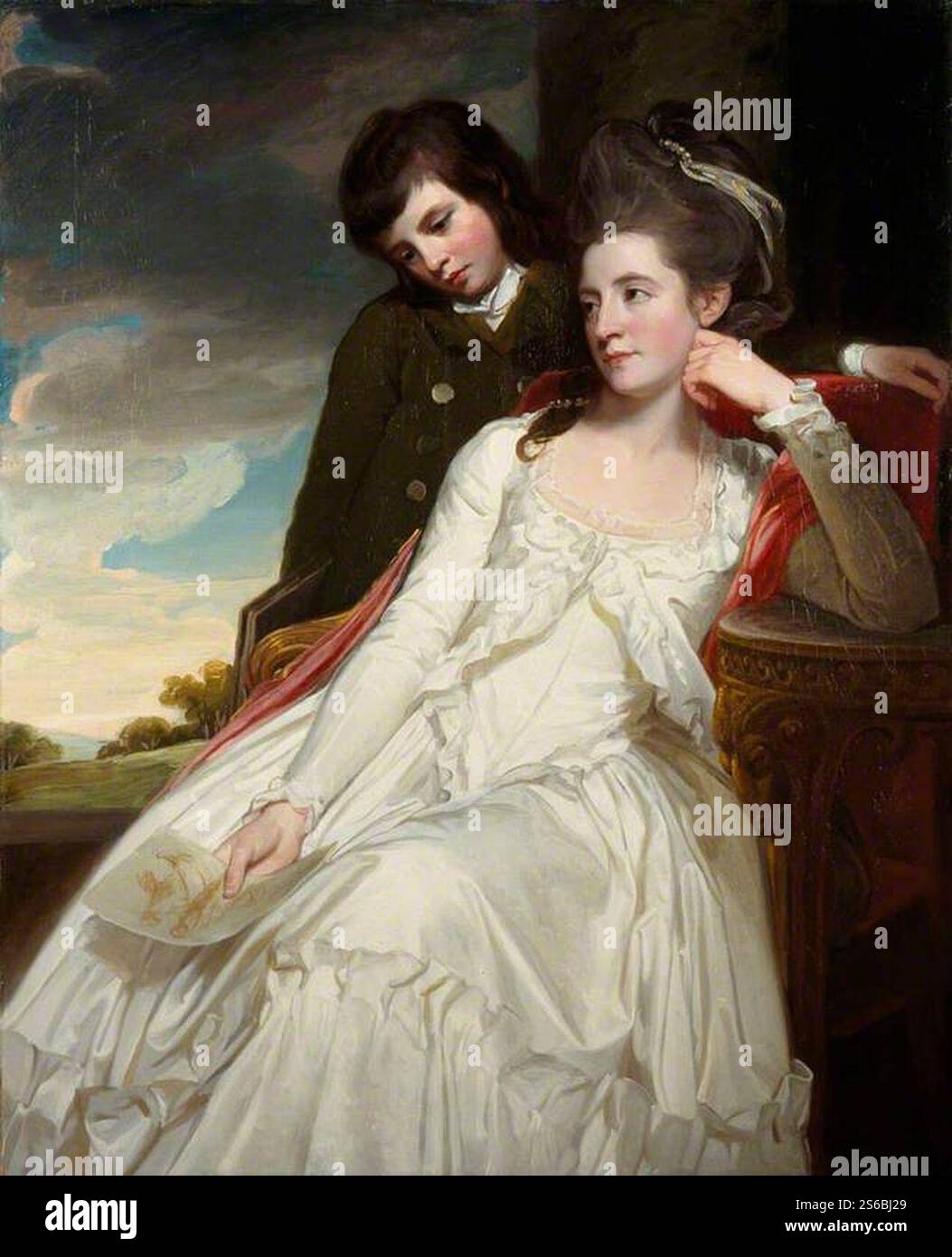George Romney (1734-1802) - Jane Maxwell (c.1749–1812), Duchess of ...