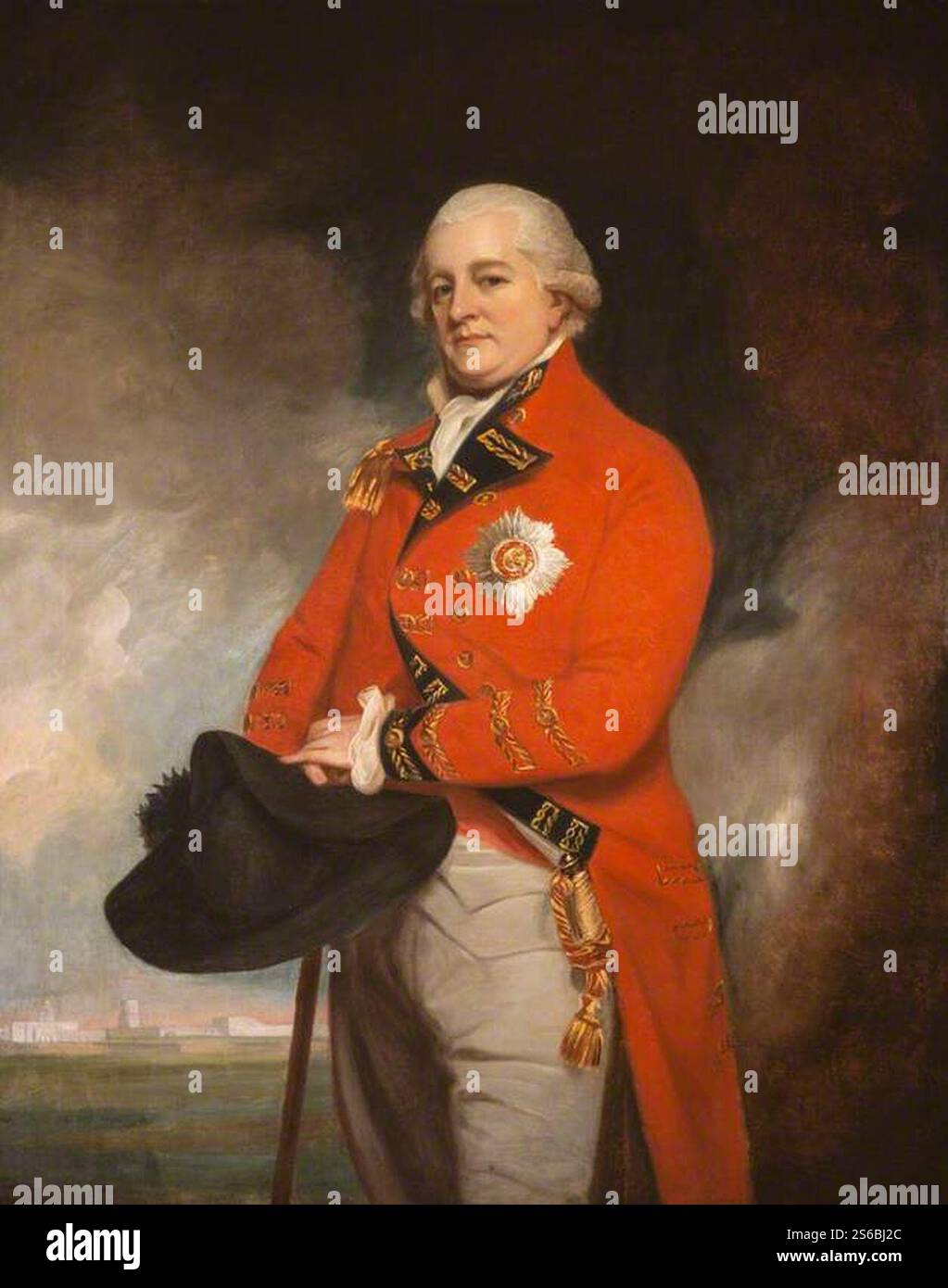 George Romney (1734-1802) - General Sir Archibald Campbell (1739–1791 ...