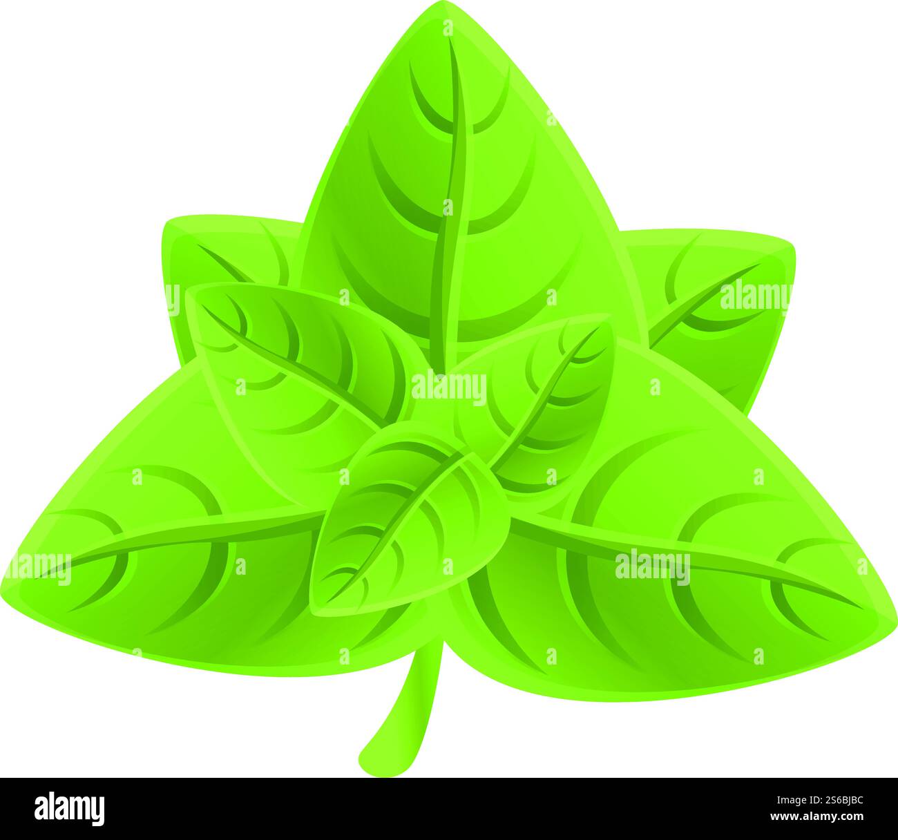 Basil spice icon. Cartoon of basil spice vector icon for web design ...