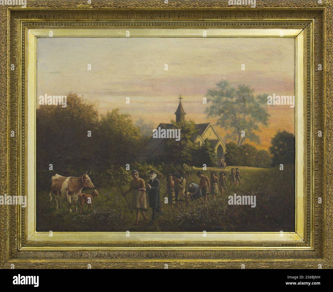 George Sherriff - Untitled (Procession with Rev Richard Taylor, Hoani ...