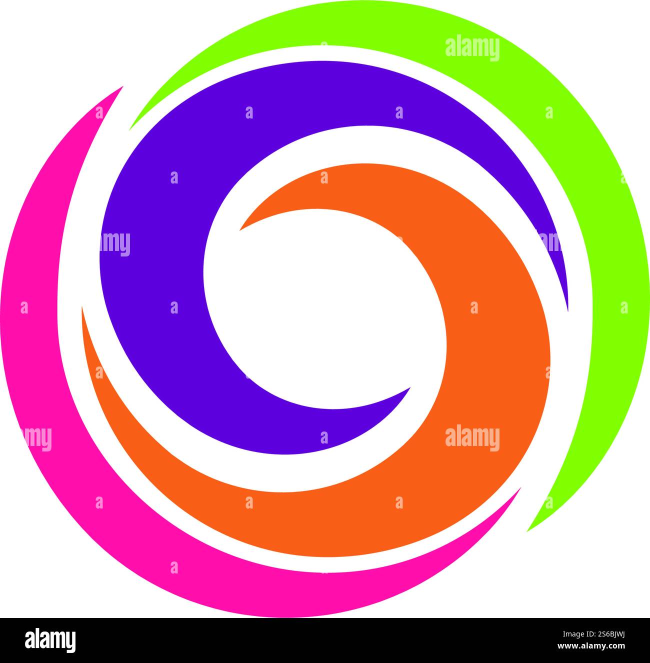 circle logo vector icon template Stock Vector Image & Art - Alamy