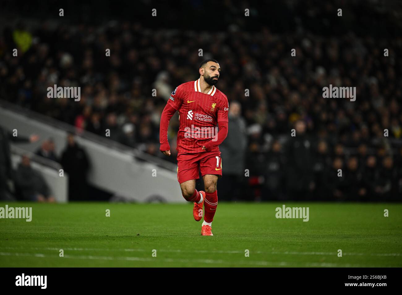 LONDON, ENGLAND - DECEMBER 22: Mohamed Salah of Liverpool F.C. full ...