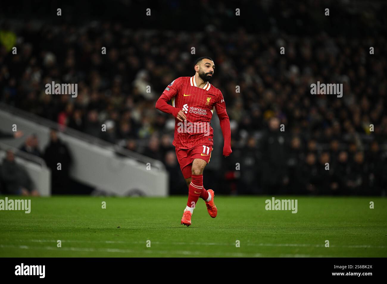 LONDON, ENGLAND - DECEMBER 22: Mohamed Salah of Liverpool F.C. full ...