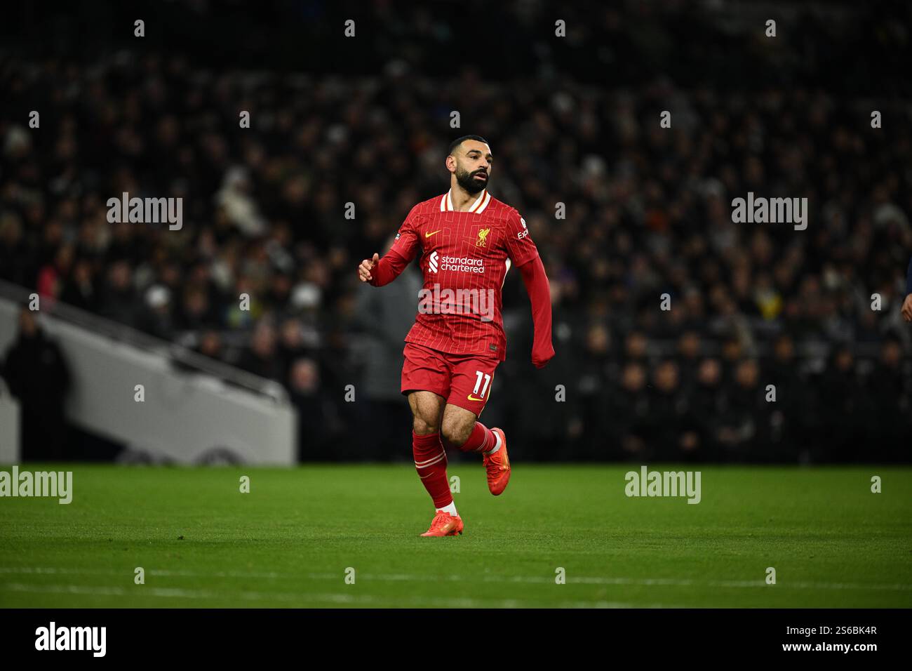 LONDON, ENGLAND - DECEMBER 22: Mohamed Salah of Liverpool F.C. full ...