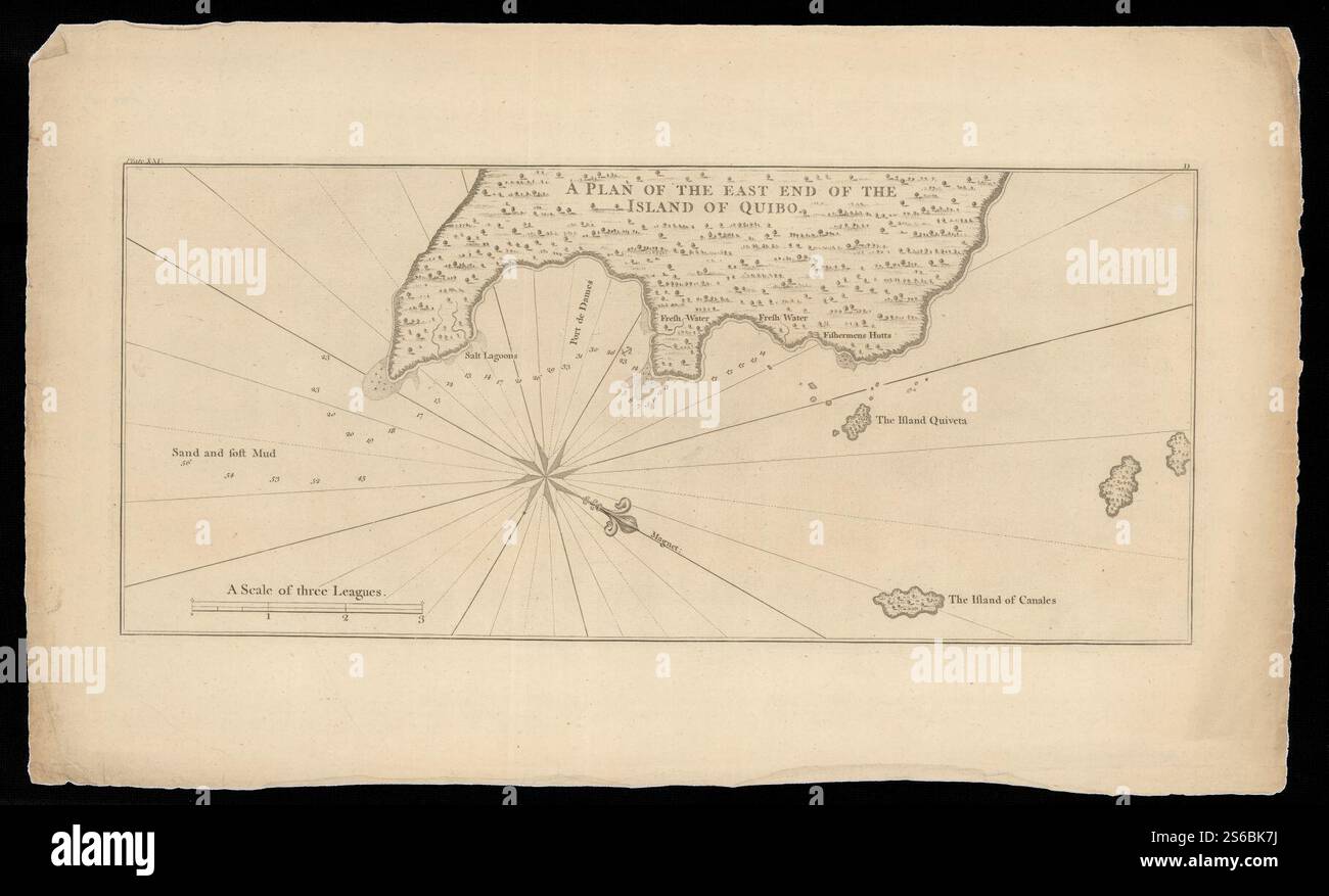 George Anson, 1st Baron Anson, A plan of the east end of the island of ...