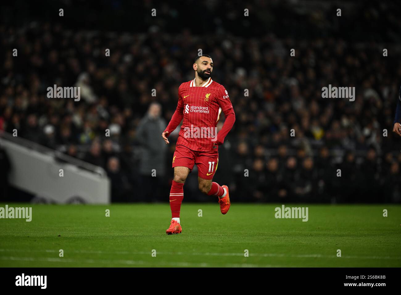 LONDON, ENGLAND - DECEMBER 22: Mohamed Salah of Liverpool F.C. full ...