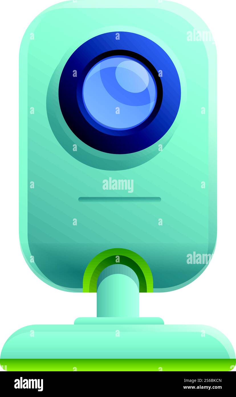 Device baby monitor icon. Cartoon of device baby monitor vector icon ...