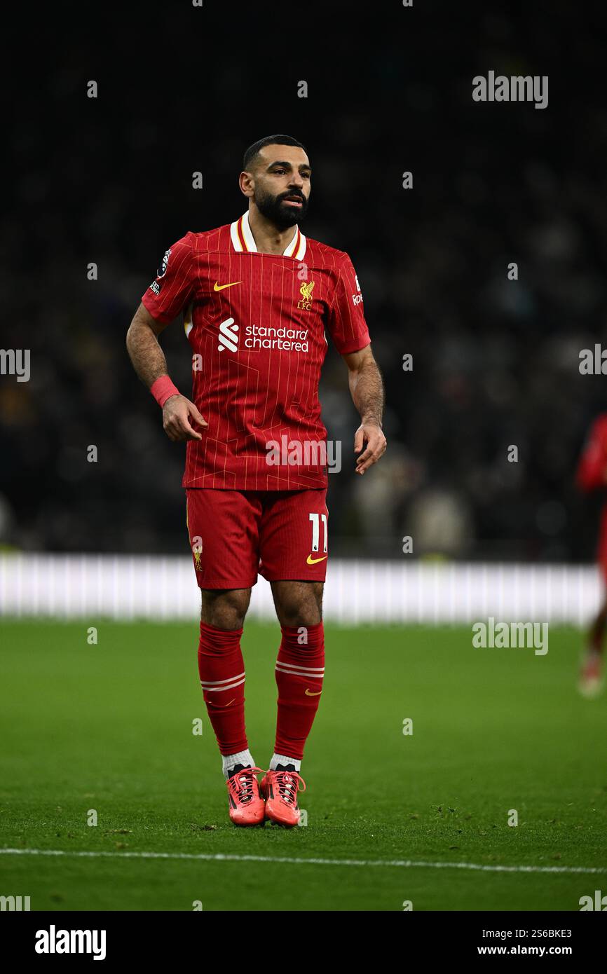 LONDON, ENGLAND - DECEMBER 22: Mohamed Salah of Liverpool F.C. full ...