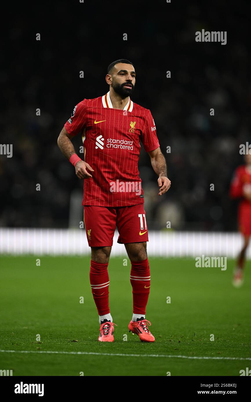 LONDON, ENGLAND - DECEMBER 22: Mohamed Salah of Liverpool F.C. full ...