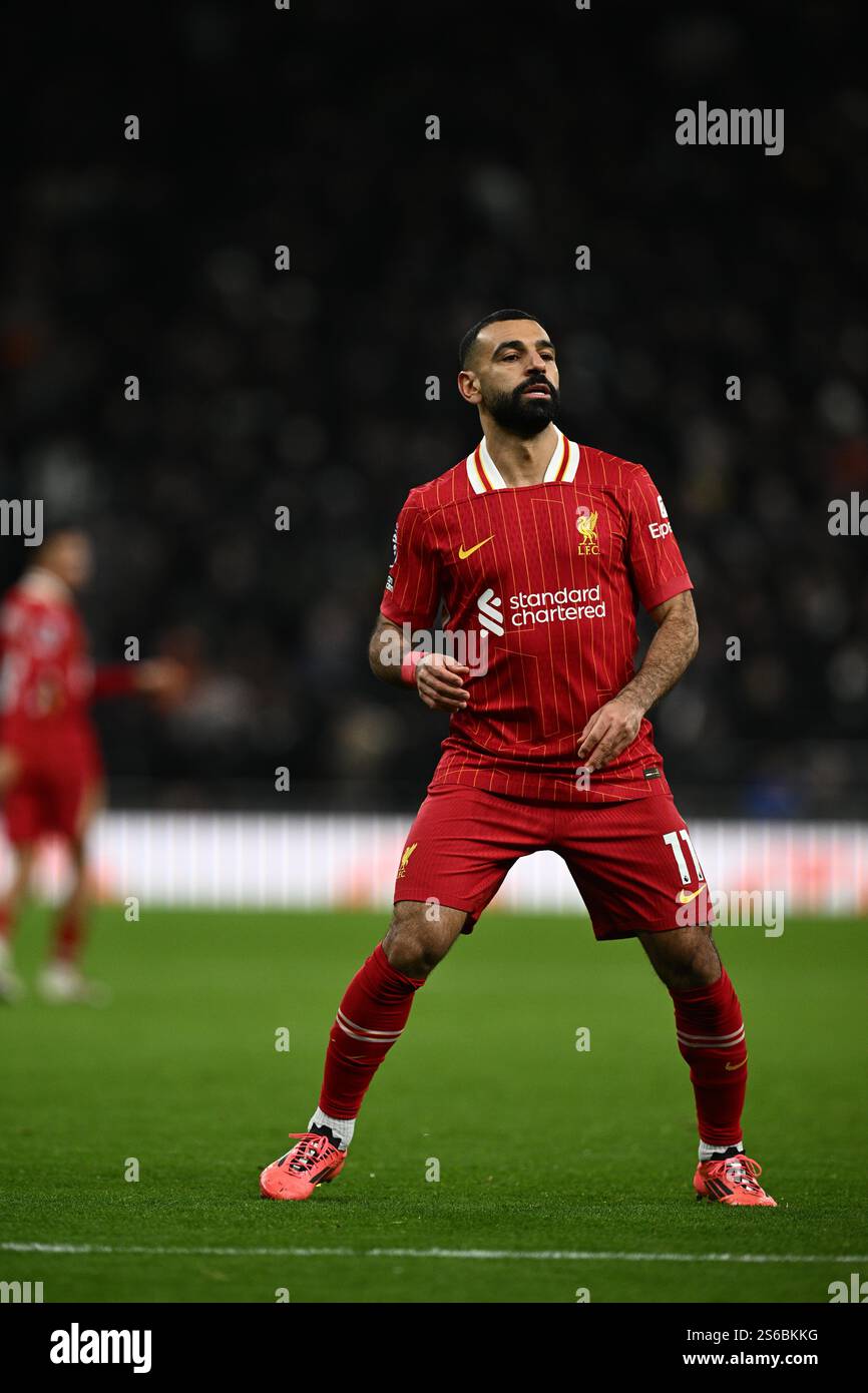 LONDON, ENGLAND - DECEMBER 22: Mohamed Salah of Liverpool F.C. full ...