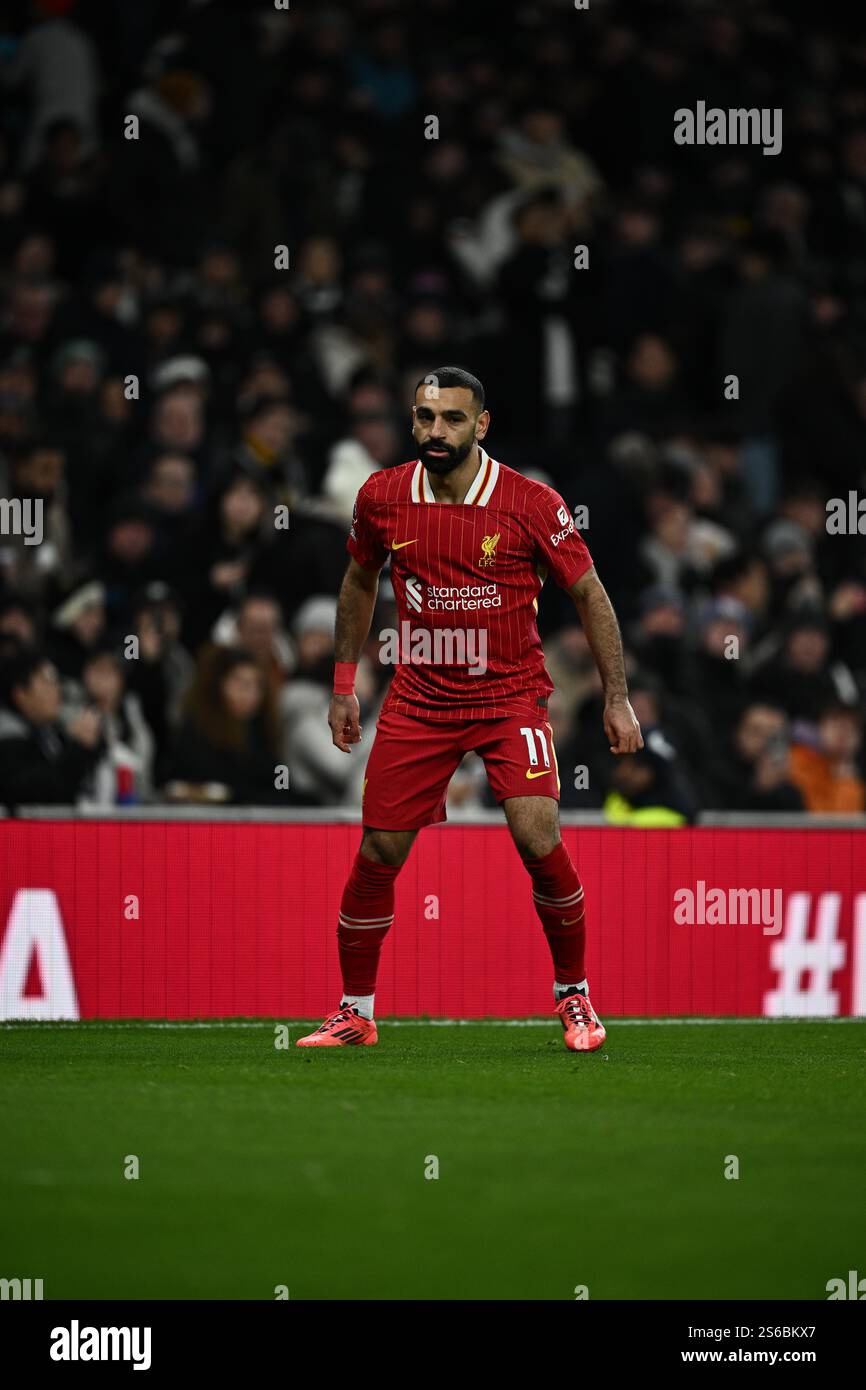 LONDON, ENGLAND - DECEMBER 22: Mohamed Salah of Liverpool F.C. full ...