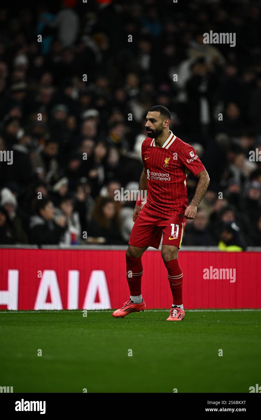 LONDON, ENGLAND - DECEMBER 22: Mohamed Salah of Liverpool F.C. full ...