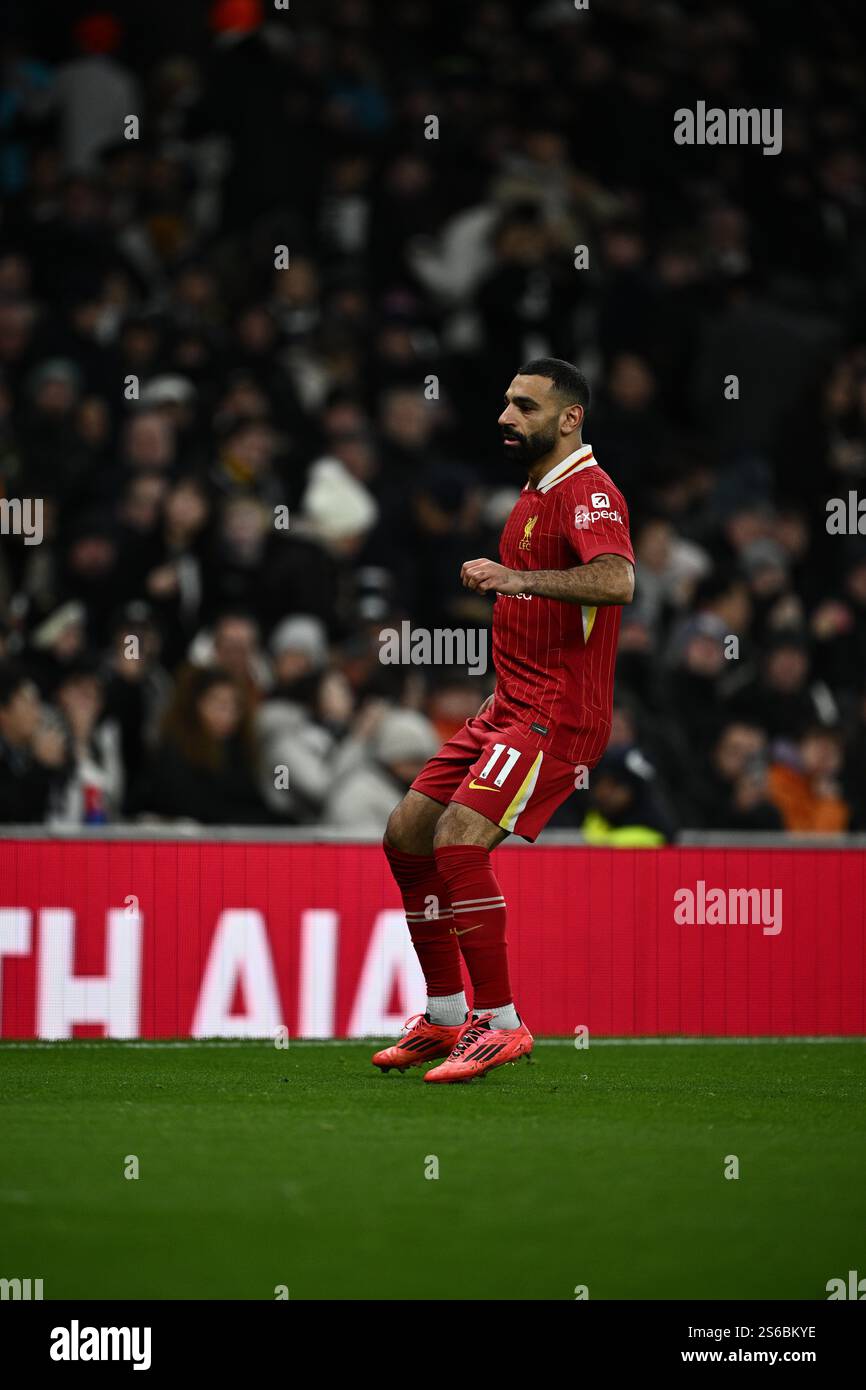 LONDON, ENGLAND - DECEMBER 22: Mohamed Salah of Liverpool F.C. full ...